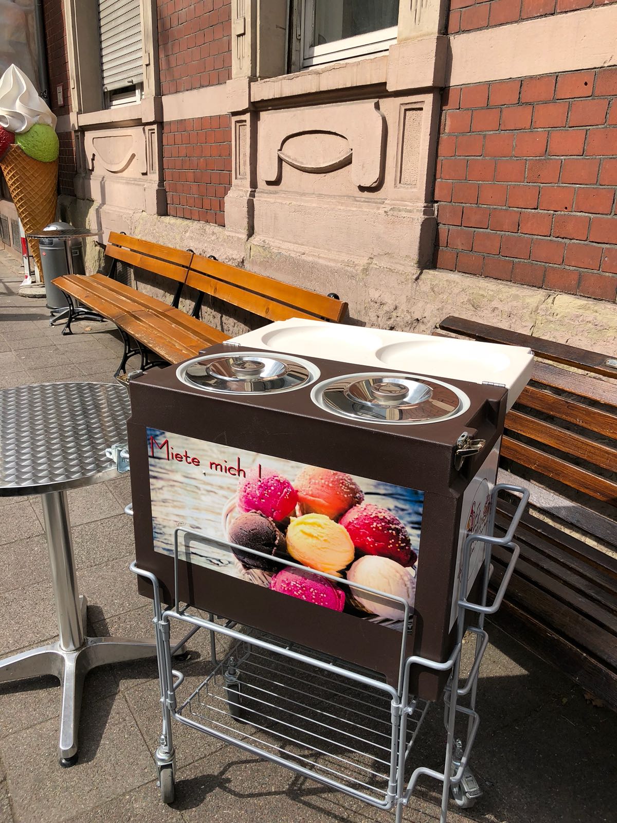 Eisbox-für zu Hause oder unterwegs - Eis Cassata